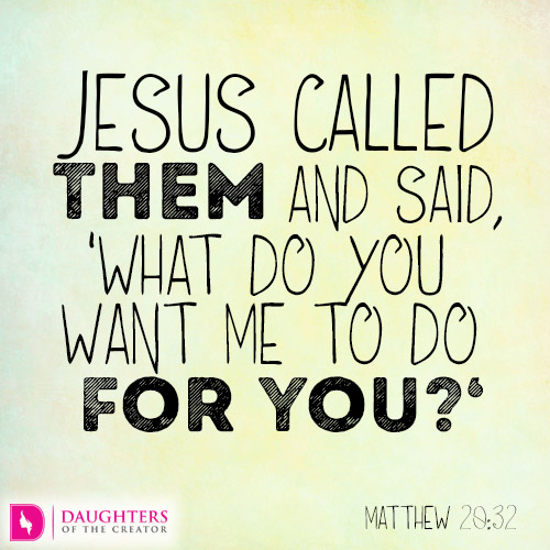 What Do You Want - Daughters of the Creator