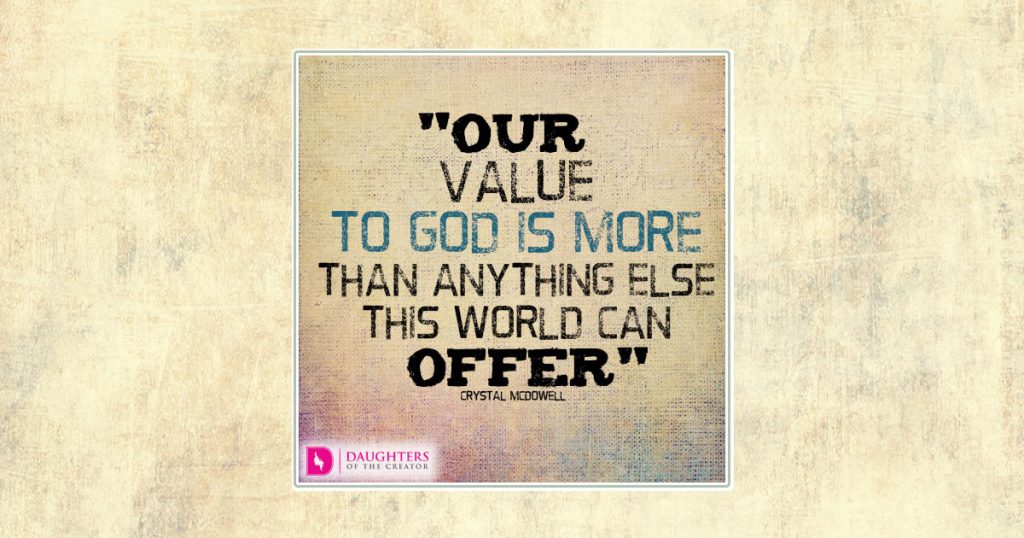 FB_Our value to God is more than anything else this world can offer ...