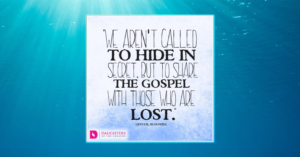 Not a Secret Disciple - Daughters of the Creator