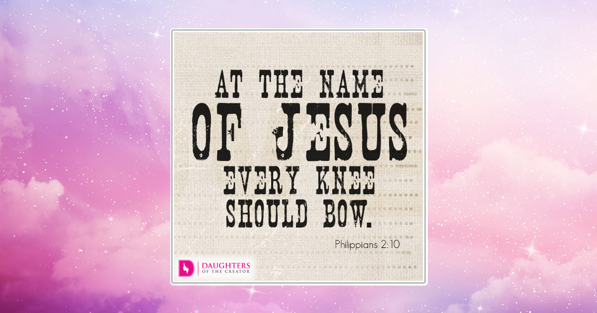 What's up with the name of Jesus? - Daughters of the Creator