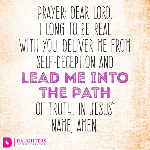 Be Real with God - Daughters of the Creator